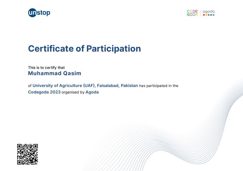 Muhammad Qasim on LinkedIn: #icodeguru #codegoda2022 #agoda # ... Muhammad Qasim on LinkedIn: #icodeguru #codegoda2022 #agoda # ...