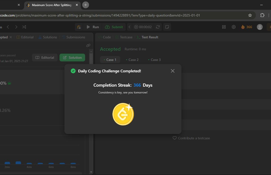 Akanksha Chaudhary on LinkedIn: #366daysofcode #leetcode #codingjourney ... Akanksha Chaudhary on LinkedIn: #366daysofcode #leetcode #codingjourney ...