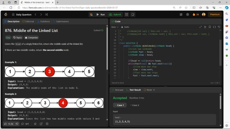 #leetcode #problemsolving #75dayschallenge #dsa #keepcoding | Harsh Ojha #leetcode #problemsolving #75dayschallenge #dsa #keepcoding | Harsh Ojha