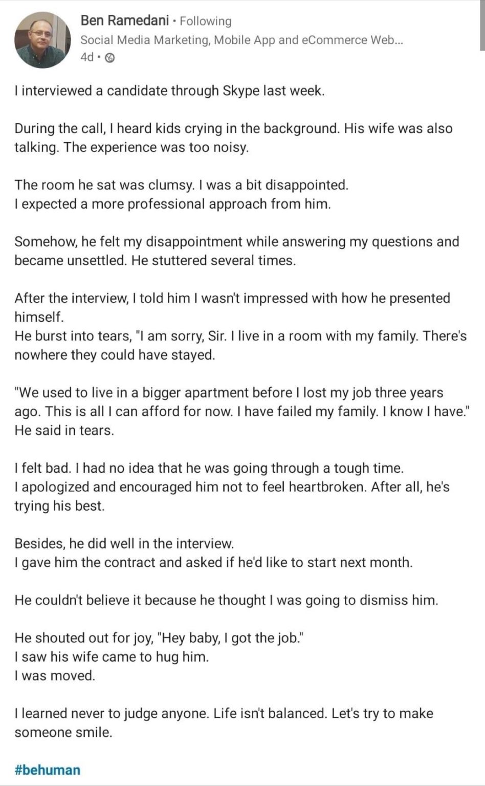 Anto Raj on LinkedIn: Came across this interesting post. Anto Raj on LinkedIn: Came across this interesting post.