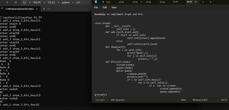 Nishant Mandavkar on LinkedIn: DSA: Breadth-First Search (BFS) and ... Nishant Mandavkar on LinkedIn: DSA: Breadth-First Search (BFS) and ...