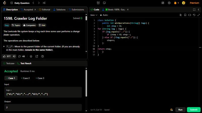 Chhaviram kushwah on LinkedIn: #leetcodechallenge #codingjourney # ... Chhaviram kushwah on LinkedIn: #leetcodechallenge #codingjourney # ...