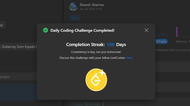 Ekansh Sharma on LinkedIn: #leetcodestreak #leetcode #leetcode # ... Ekansh Sharma on LinkedIn: #leetcodestreak #leetcode #leetcode # ...