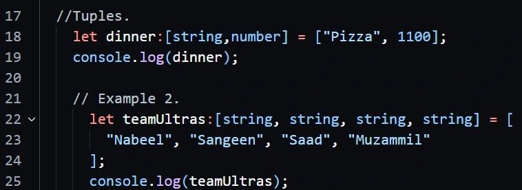 How TypeScript tuples can boost code readability | Nabeel Ali posted on ... How TypeScript tuples can boost code readability | Nabeel Ali posted on ...