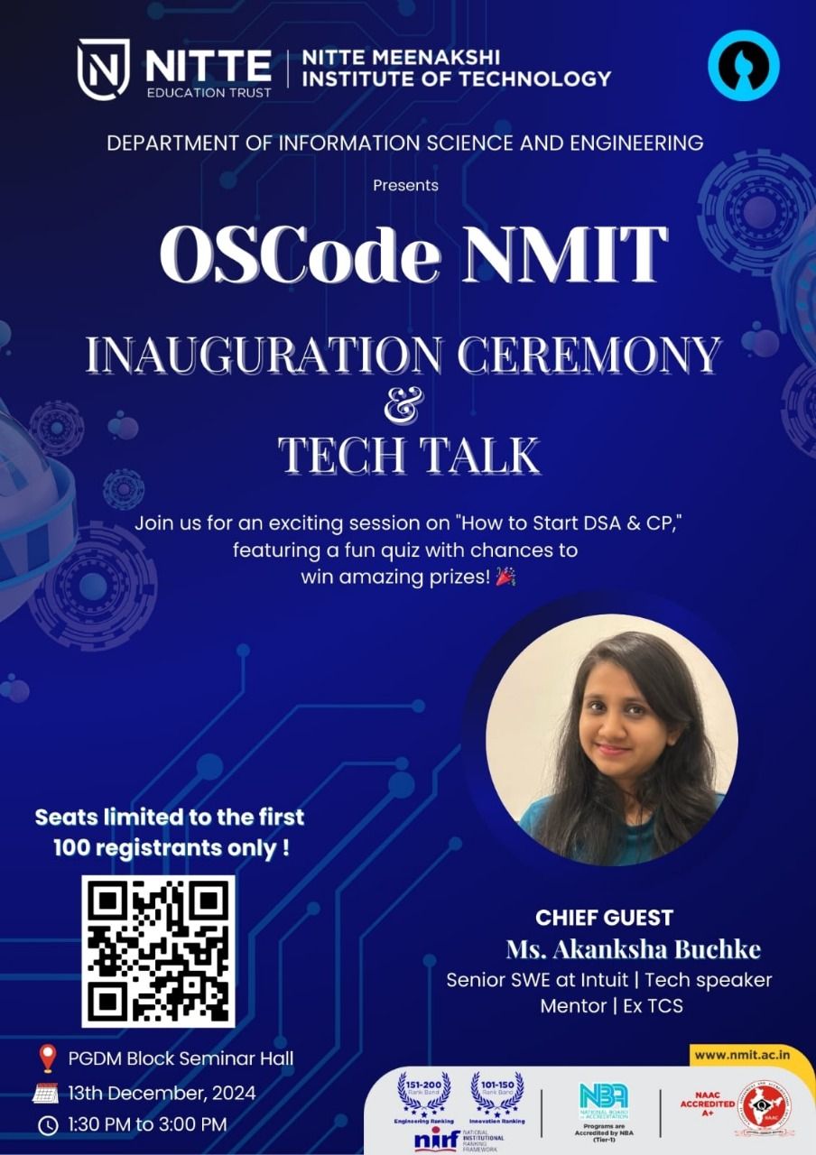 OSCode on LinkedIn: #oscode #oscodenmit #techtalk #dsa # ... OSCode on LinkedIn: #oscode #oscodenmit #techtalk #dsa # ...