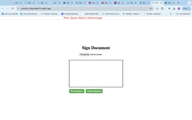 Mohit Deore on LinkedIn: #reactjs #webdevelopment #digitalsignatures # ... Mohit Deore on LinkedIn: #reactjs #webdevelopment #digitalsignatures # ...