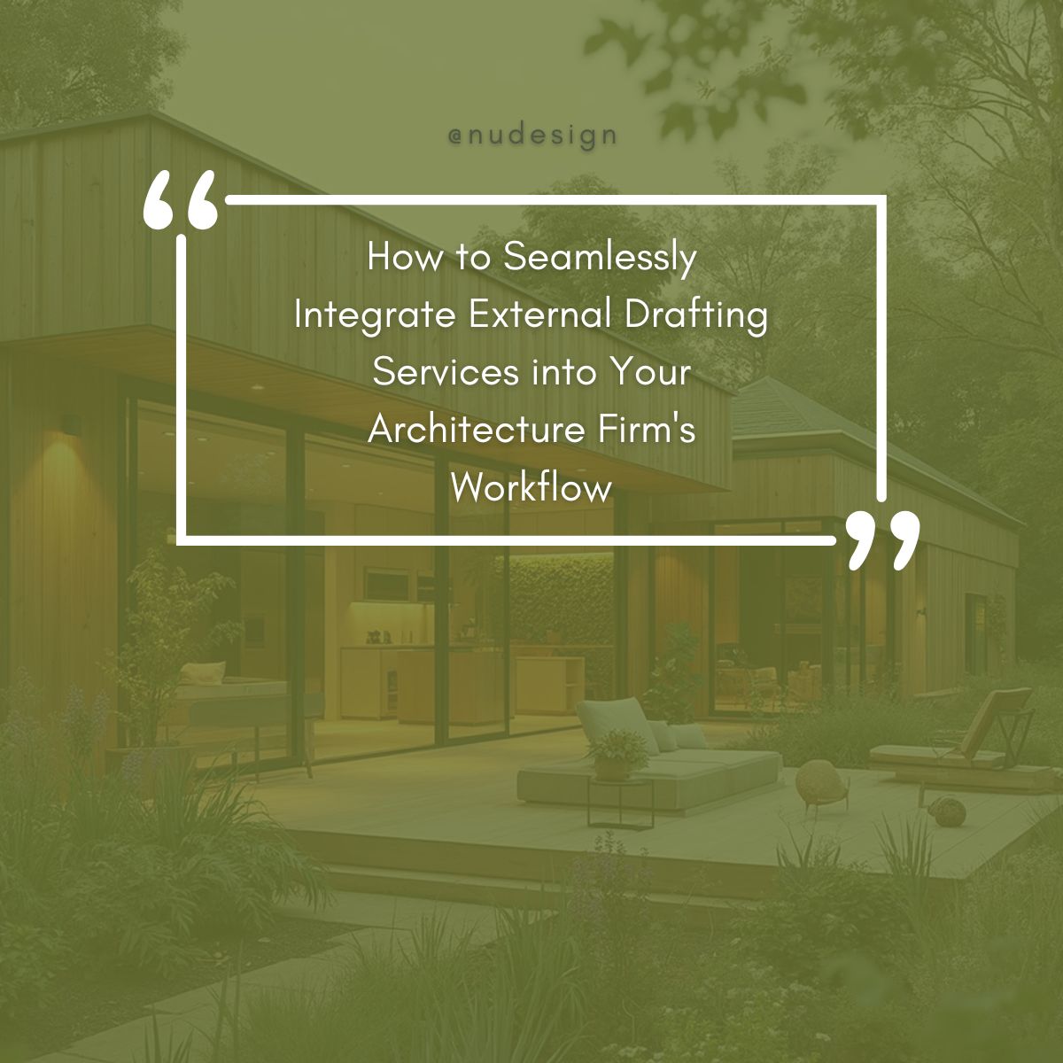 NUDESIGN on LinkedIn: How to Seamlessly Integrate External Drafting ... NUDESIGN on LinkedIn: How to Seamlessly Integrate External Drafting ...
