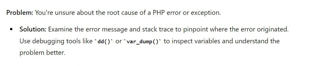 Shabbar Abbas on LinkedIn: Solve Unsure Error in Laravel Shabbar Abbas on LinkedIn: Solve Unsure Error in Laravel