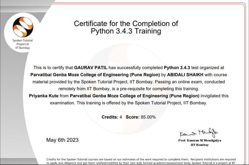 Gaurav Patil on LinkedIn: #python Gaurav Patil on LinkedIn: #python