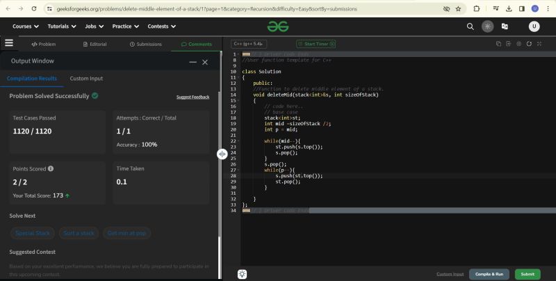 #100daysofcodechallenge #algorithmmastery #leetcode #problemsolvingpro ... #100daysofcodechallenge #algorithmmastery #leetcode #problemsolvingpro ...