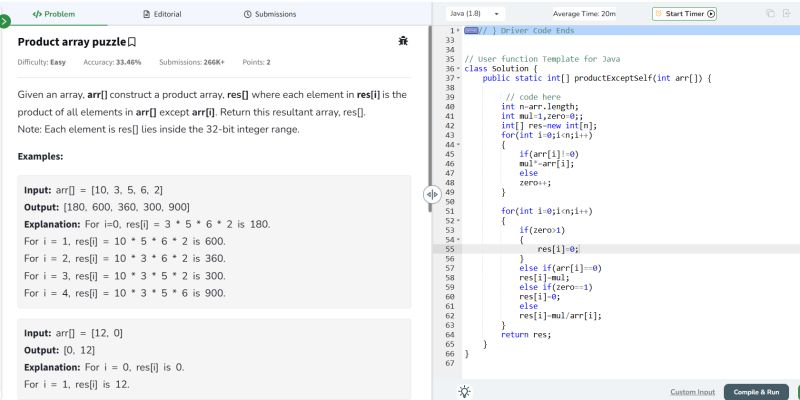 Nency Bhesaniya on LinkedIn: #gfg160 #geekstreak2024 #java Nency Bhesaniya on LinkedIn: #gfg160 #geekstreak2024 #java