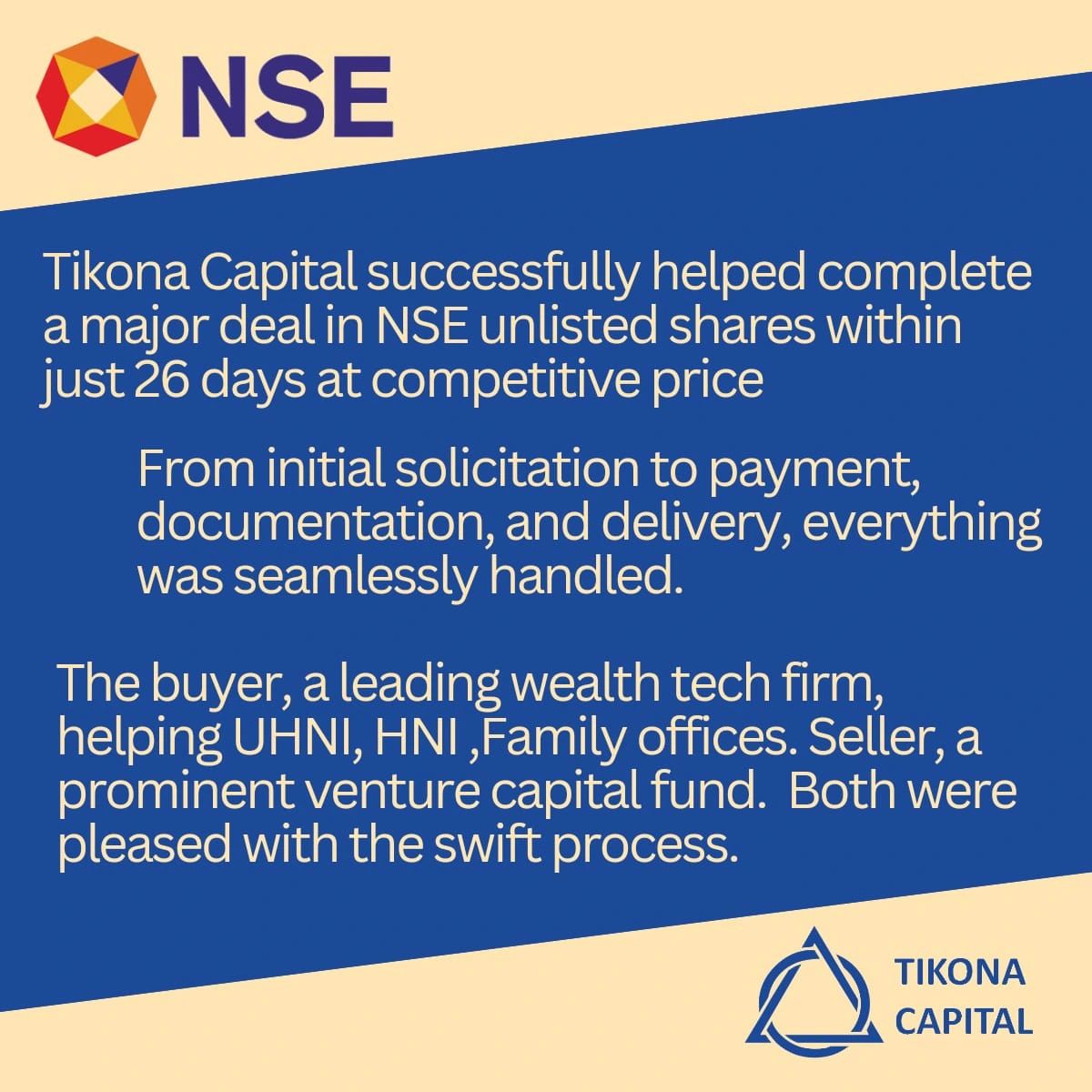 Sumit Poddar on LinkedIn: Congratulations to the Tikona Capital team to ... Sumit Poddar on LinkedIn: Congratulations to the Tikona Capital team to ...