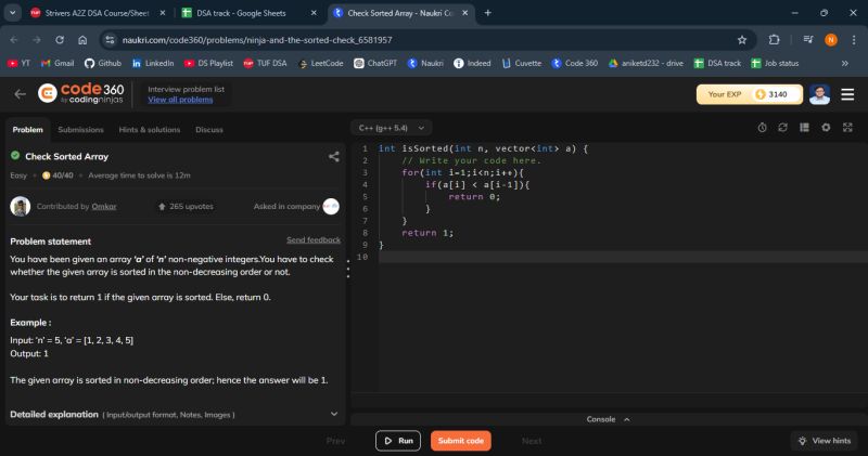 Aniket Jas on LinkedIn: #day33 #coding #problemsolving #learning #dsa # ... Aniket Jas on LinkedIn: #day33 #coding #problemsolving #learning #dsa # ...