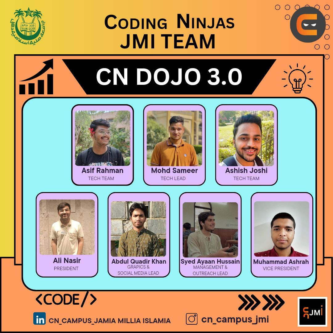 Coding Ninjas JMI on LinkedIn: #eatcodesleep #codingninjas #cndojo Coding Ninjas JMI on LinkedIn: #eatcodesleep #codingninjas #cndojo