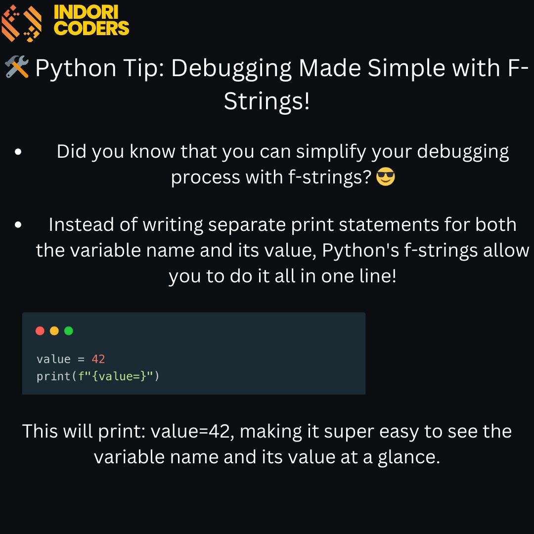 IndoriCoders on LinkedIn: #pythontips #pythonprogramming #codinglife # ... IndoriCoders on LinkedIn: #pythontips #pythonprogramming #codinglife # ...