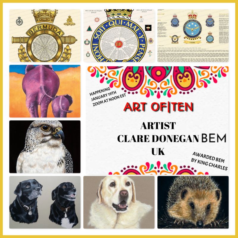 Clare Donegan BEM Military Art on LinkedIn: 🎉🎉 ART OF/TEN ART ... Clare Donegan BEM Military Art on LinkedIn: 🎉🎉 ART OF/TEN ART ...