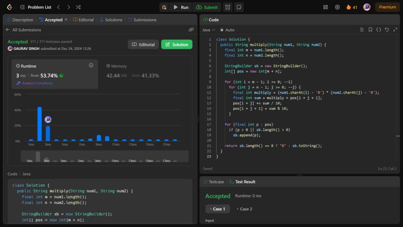GAURAV SINGH on LinkedIn: #100daysofcode #leetcode #strings # ... GAURAV SINGH on LinkedIn: #100daysofcode #leetcode #strings # ...