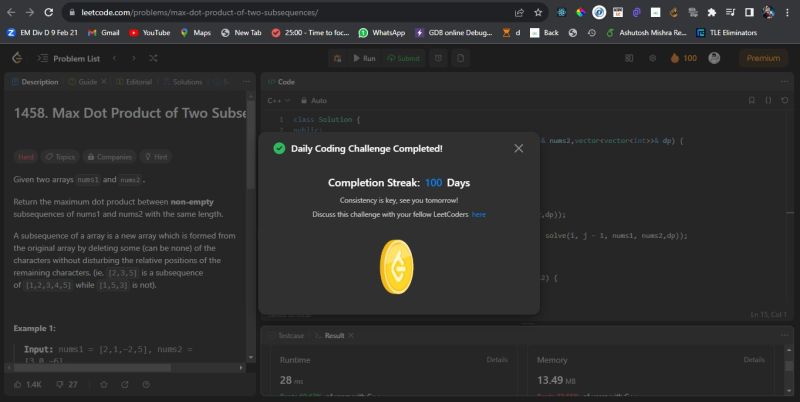 Ashutosh Mishra on LinkedIn: #leetcode #100days #advancedalgorithms # ... Ashutosh Mishra on LinkedIn: #leetcode #100days #advancedalgorithms # ...