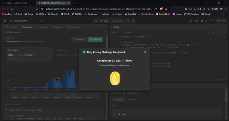Raghav Mahajan on LinkedIn: 🚀 Day 18/30 of my #30DaysOfCodingChallenge ... Raghav Mahajan on LinkedIn: 🚀 Day 18/30 of my #30DaysOfCodingChallenge ...
