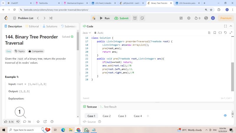 Devendra yadav on LinkedIn: #28thdays #coding #coding #leetcode # ... Devendra yadav on LinkedIn: #28thdays #coding #coding #leetcode # ...