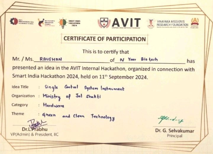 Raushan Kumar on LinkedIn: delighted to share participation certificate ... Raushan Kumar on LinkedIn: delighted to share participation certificate ...