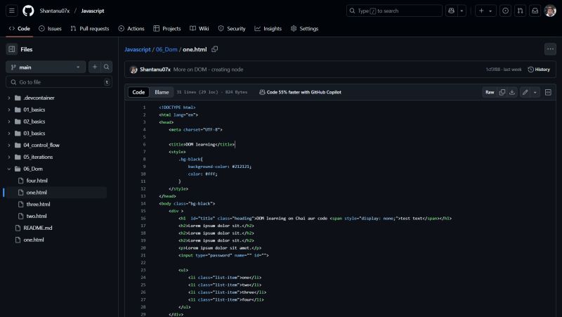 #javascript #webdevelopment #frontend #dom #codingjourney | Shantanu kumar #javascript #webdevelopment #frontend #dom #codingjourney | Shantanu kumar