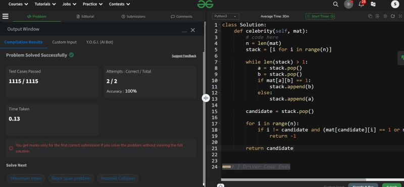 Sumit G on LinkedIn: #dsa #gfg #dsa #geeksforgeeks #coding #programming ... Sumit G on LinkedIn: #dsa #gfg #dsa #geeksforgeeks #coding #programming ...