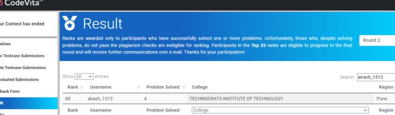 Akash Kumar on LinkedIn: #connections #contest #codevita | 11 comments Akash Kumar on LinkedIn: #connections #contest #codevita | 11 comments