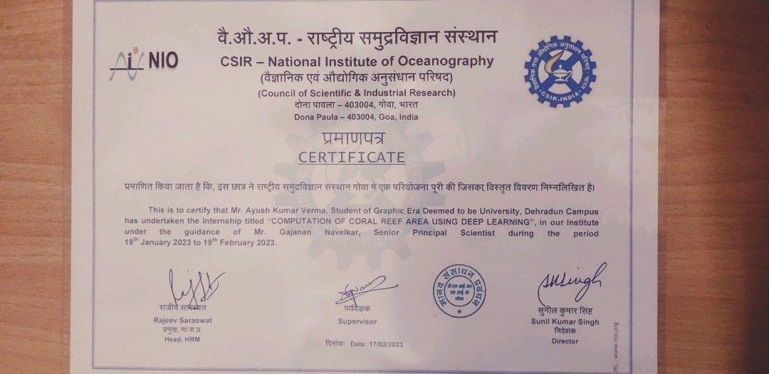 Ayush kumar verma on LinkedIn: #internship Ayush kumar verma on LinkedIn: #internship