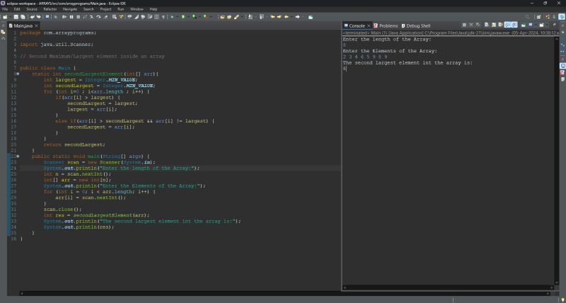 #javaprogramming #algorithm #datastructures #arraymanipulation ... #javaprogramming #algorithm #datastructures #arraymanipulation ...