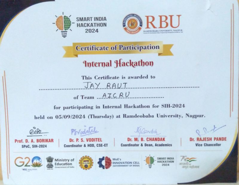 Jay Raut on LinkedIn: #hackathon #codingjourney #growthmindset # ... Jay Raut on LinkedIn: #hackathon #codingjourney #growthmindset # ...