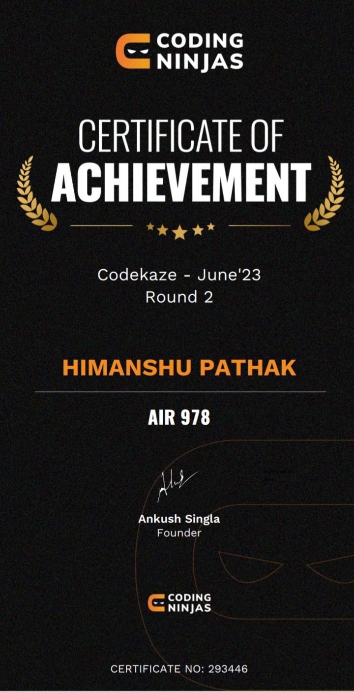 🚀 Exciting News! | Himanshu Pathak 🚀 Exciting News! | Himanshu Pathak