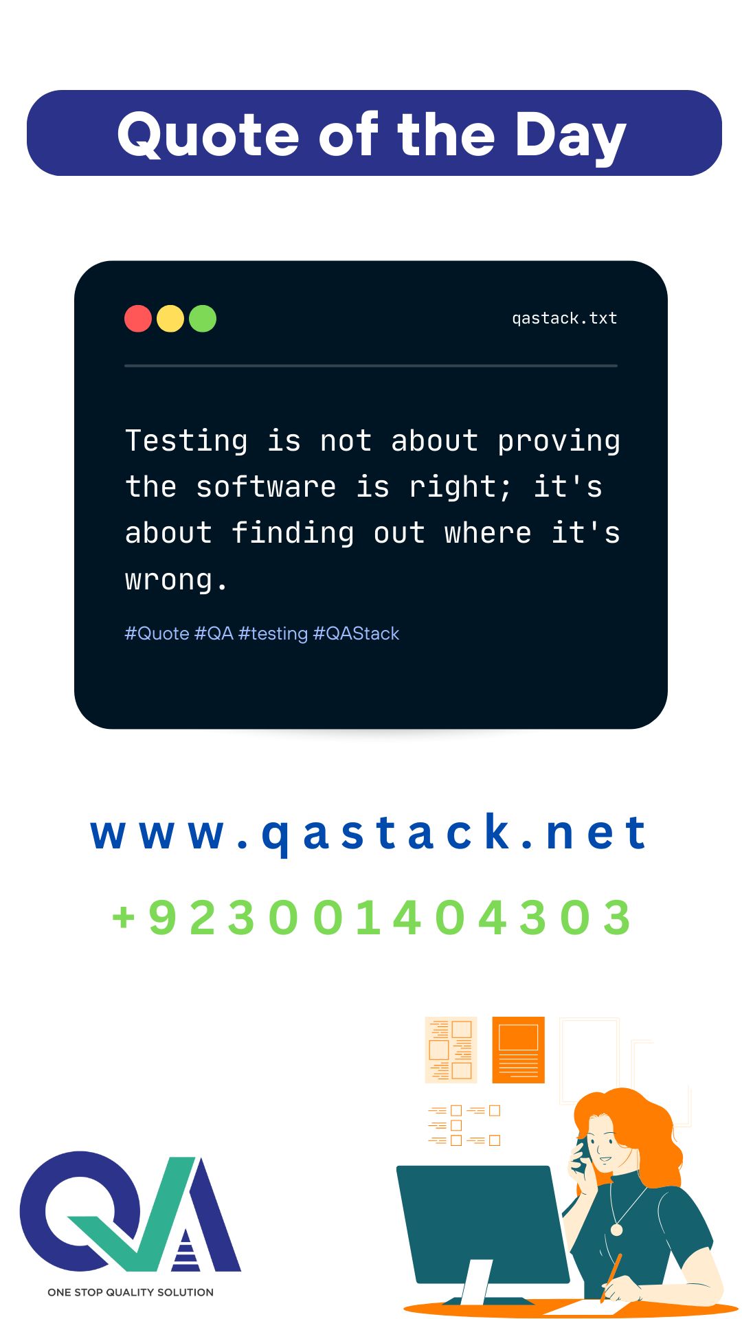 QA Stack on LinkedIn: #qaquotes #qastack QA Stack on LinkedIn: #qaquotes #qastack