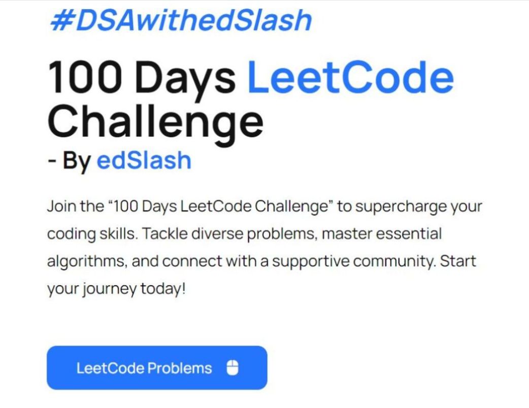 Himanshi Singh on LinkedIn: #leetcode #100daysleetcodechallenge # ... Himanshi Singh on LinkedIn: #leetcode #100daysleetcodechallenge # ...