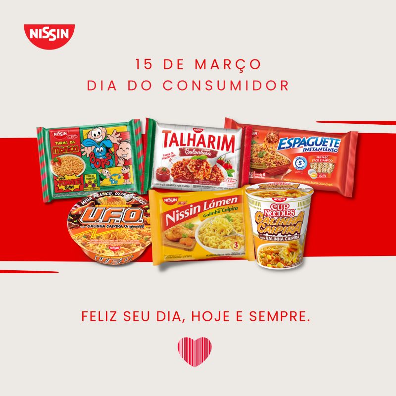 #nissin #nfb #diadoconsumidor #felizdia | NISSIN FOODS DO BRASIL LTDA. #nissin #nfb #diadoconsumidor #felizdia | NISSIN FOODS DO BRASIL LTDA.