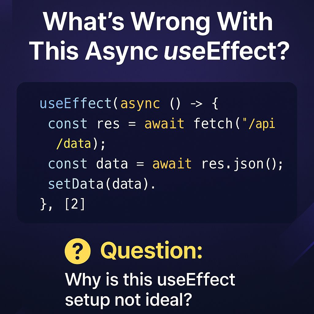 #react #javascript #useeffect #reactjs #webdevelopment #async ... #react #javascript #useeffect #reactjs #webdevelopment #async ...