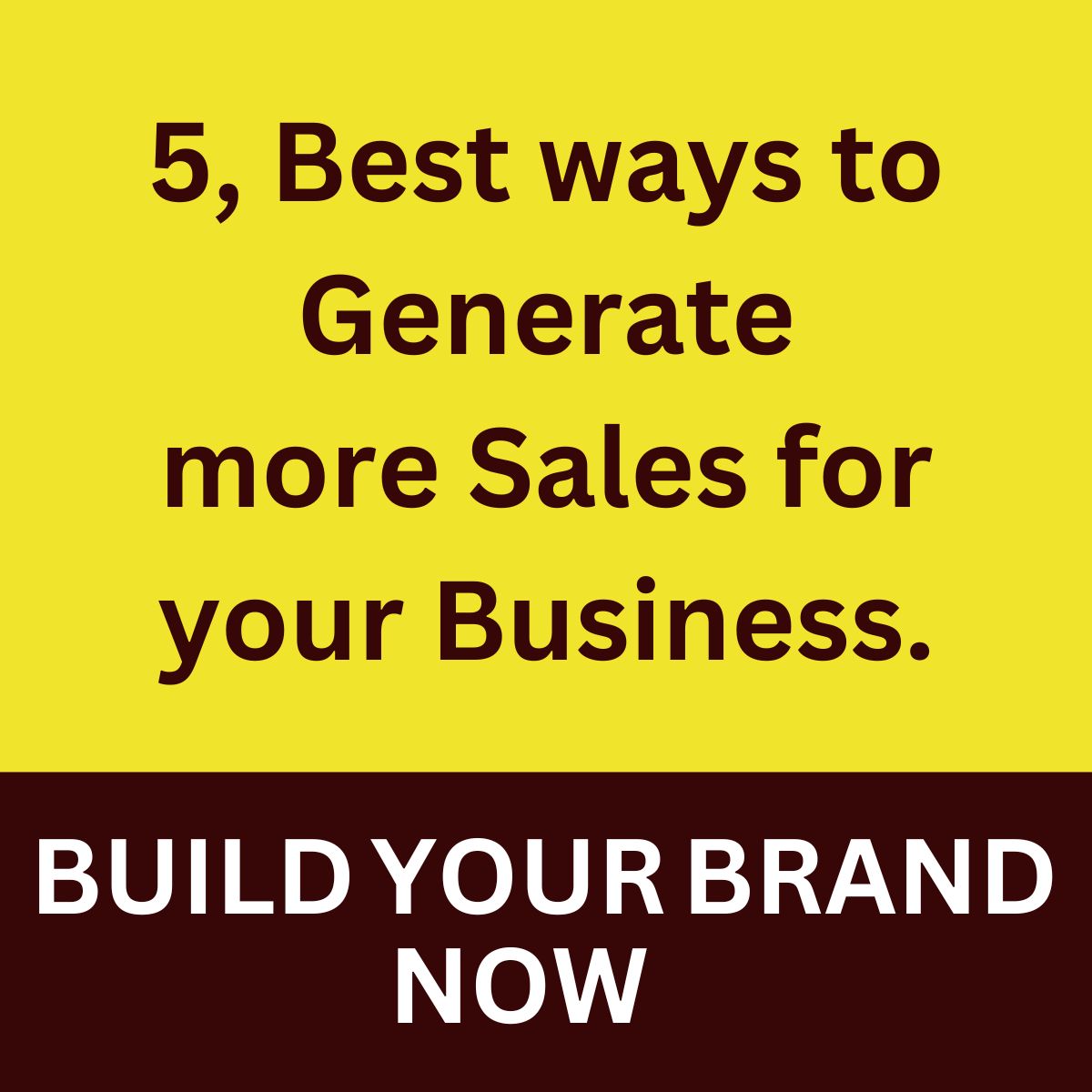 Ismail Tijani on LinkedIn: 5, Best ways to generate more sales for your ... Ismail Tijani on LinkedIn: 5, Best ways to generate more sales for your ...