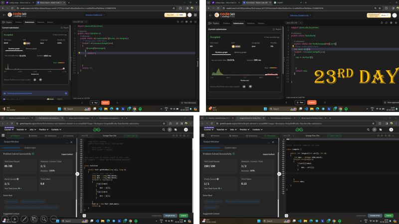 Day 23 of #100DaysOfCode challenge: Solving problems on platforms | Jay ... Day 23 of #100DaysOfCode challenge: Solving problems on platforms | Jay ...