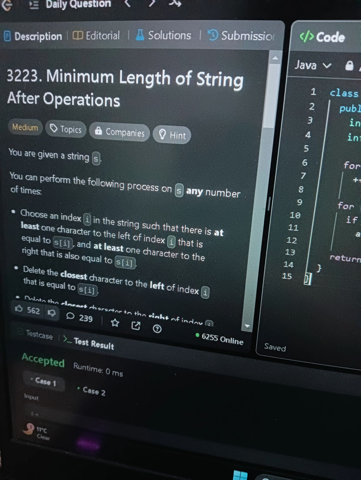 #day #leetcode #codingchallenge #problemsolving #programming | Riya ... #day #leetcode #codingchallenge #problemsolving #programming | Riya ...
