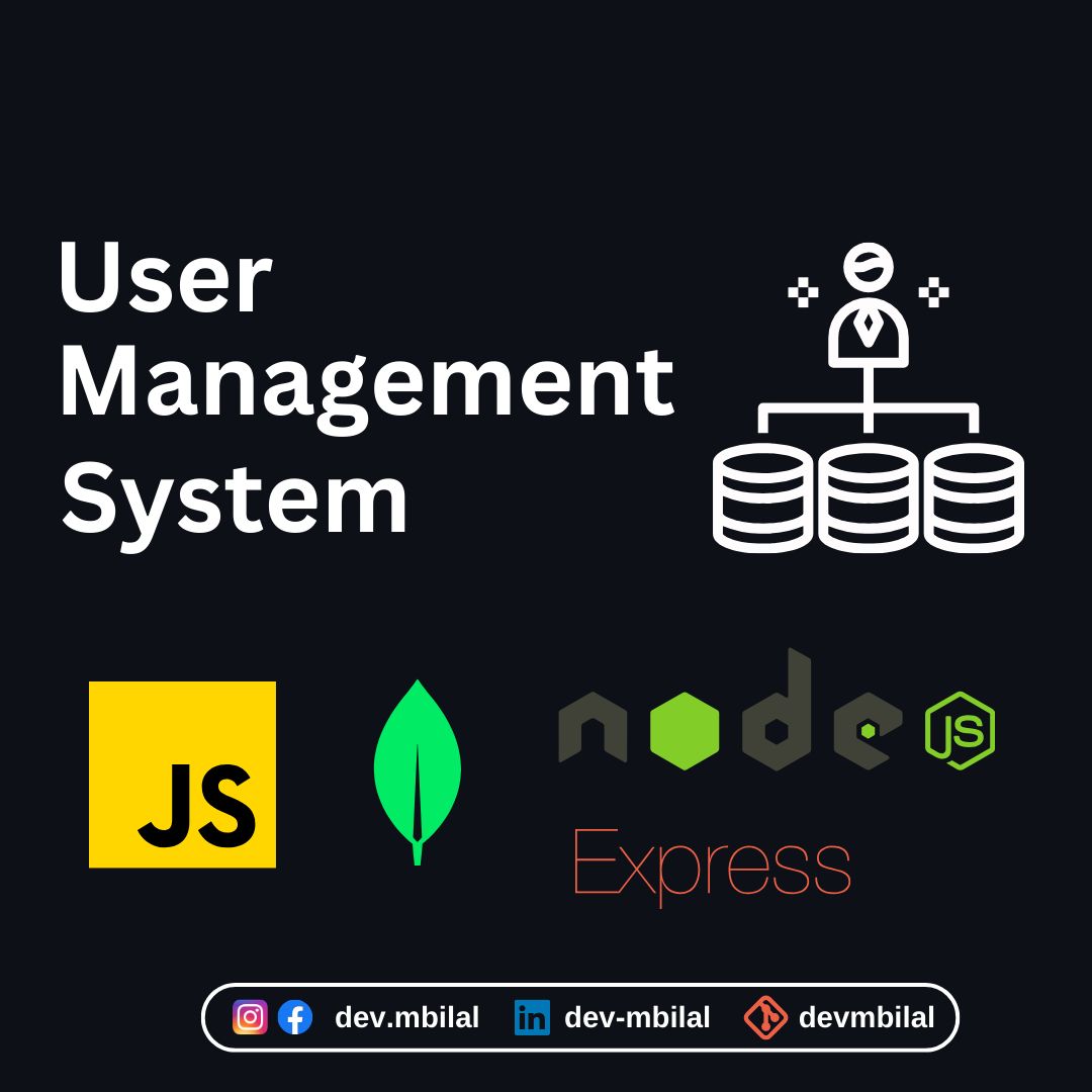 Muhammad Bilal on LinkedIn: #nodejs #express #mongodb #usermanagement # ... Muhammad Bilal on LinkedIn: #nodejs #express #mongodb #usermanagement # ...