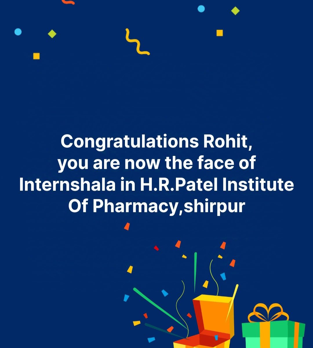 Rohit Amrutkar on LinkedIn: #isp #internshalastudentpartner # ... Rohit Amrutkar on LinkedIn: #isp #internshalastudentpartner # ...