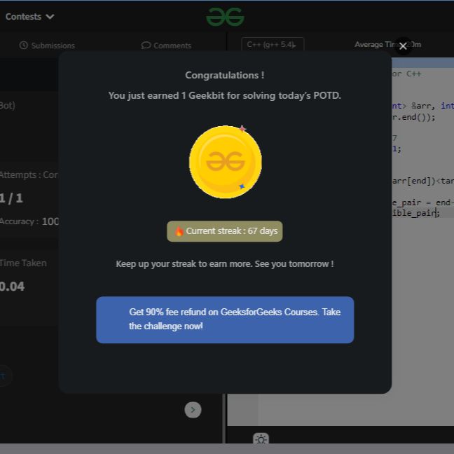 Priyanshu Prajapati on LinkedIn: #geekstreak2024 #gfg160 #codingjourney ... Priyanshu Prajapati on LinkedIn: #geekstreak2024 #gfg160 #codingjourney ...
