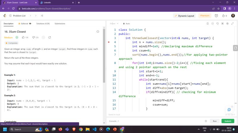 Rohit Kumar Sahu on LinkedIn: #100daysofcode #drgviswanathan ... Rohit Kumar Sahu on LinkedIn: #100daysofcode #drgviswanathan ...
