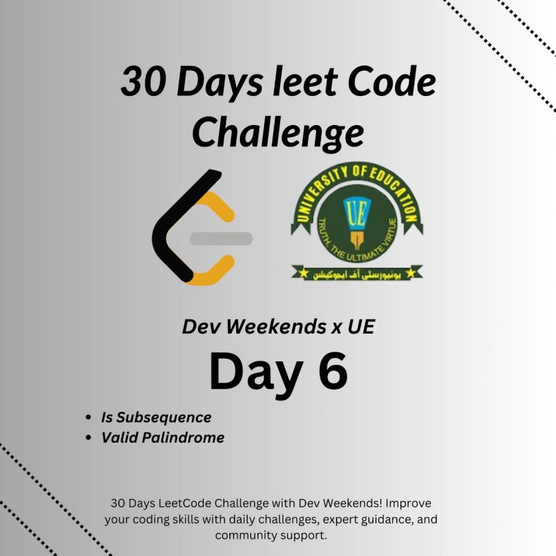 Day 6 of LeetCode Challenge: Subsequence and Palindrome | Tahreem ... Day 6 of LeetCode Challenge: Subsequence and Palindrome | Tahreem ...