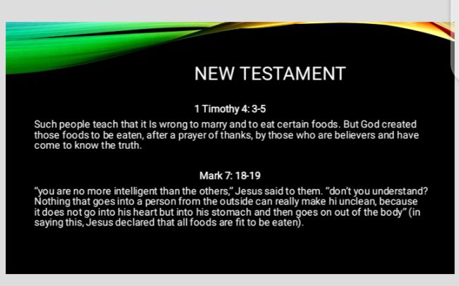 Lebohang Motsapi on LinkedIn: Clean and Unclean food (Frame 2) God said ... Lebohang Motsapi on LinkedIn: Clean and Unclean food (Frame 2) God said ...