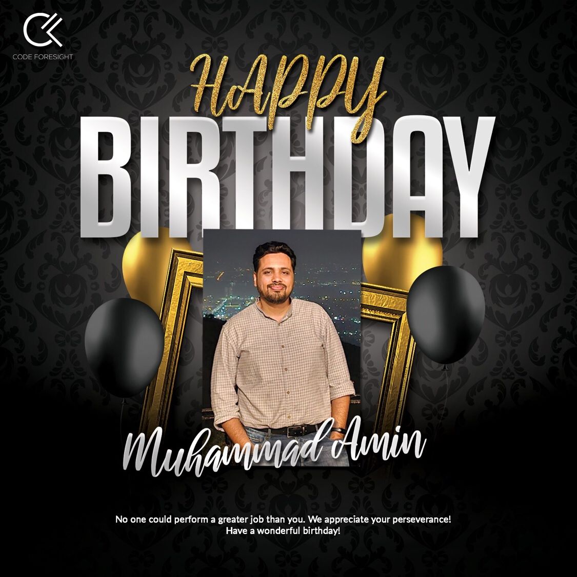 Code Foresight on LinkedIn: #birthdaywish #bossbirthday #uidesign # ... Code Foresight on LinkedIn: #birthdaywish #bossbirthday #uidesign # ...