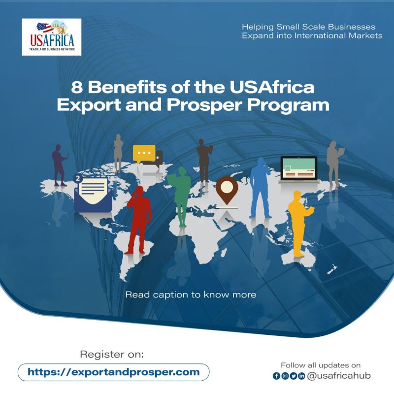 USAfrica HUB on LinkedIn: #exportsuccess #usafricahub #exporttoprosper ... USAfrica HUB on LinkedIn: #exportsuccess #usafricahub #exporttoprosper ...