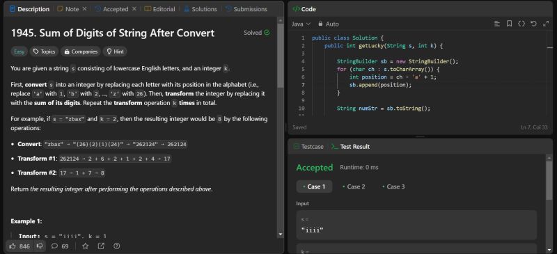 Surabh Chaudhari on LinkedIn: #100daysofcode #leetcode #java # ... Surabh Chaudhari on LinkedIn: #100daysofcode #leetcode #java # ...