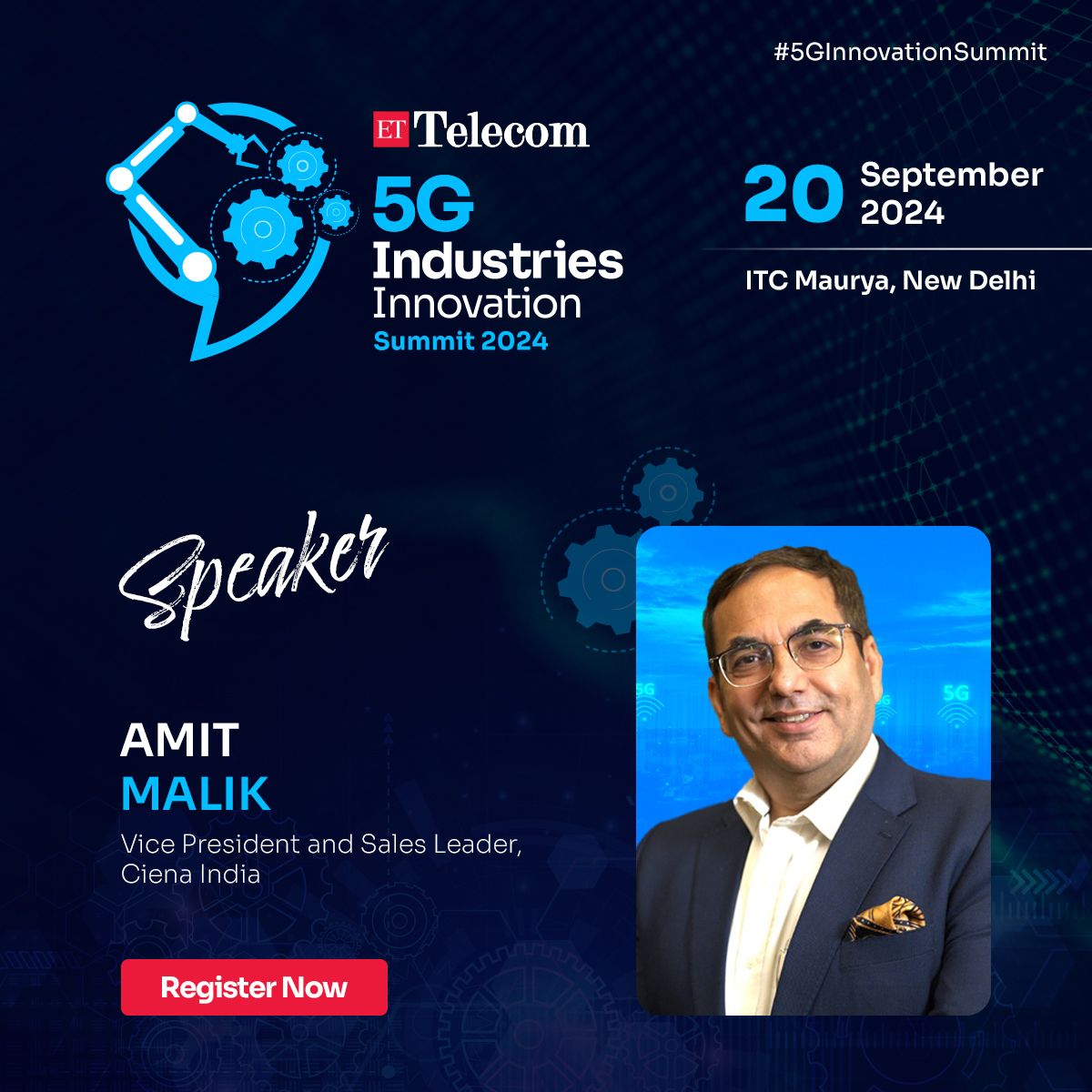 Ashish Kumar on LinkedIn: Join 5G Industries Innovation Summit!! Ashish Kumar on LinkedIn: Join 5G Industries Innovation Summit!!