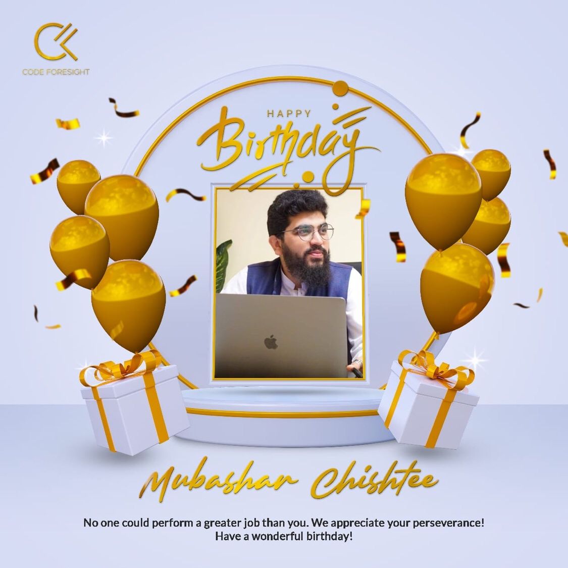 Code Foresight on LinkedIn: #birthday #employee #asset #codeforesight Code Foresight on LinkedIn: #birthday #employee #asset #codeforesight